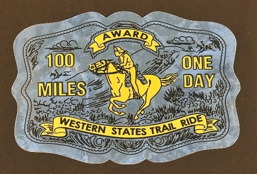 Tevis Buckle Logo Decal - LARGE | THE TEVIS STORE